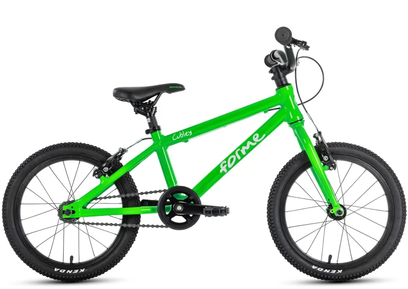 Forme Cubley 16 inch wheel Kids Bike 2023 in GREEN