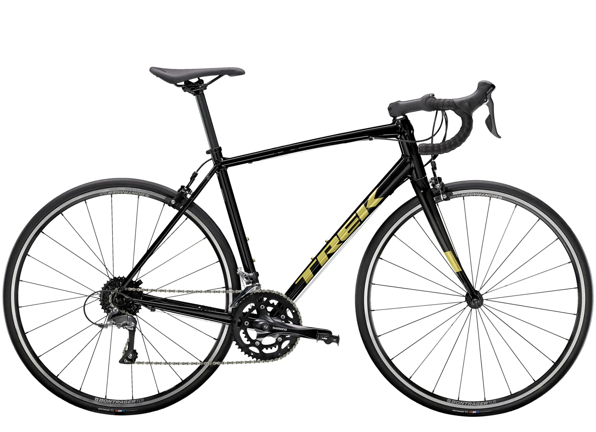 Trek Domane AL 2 Road Bike 2024 in Carbon Black