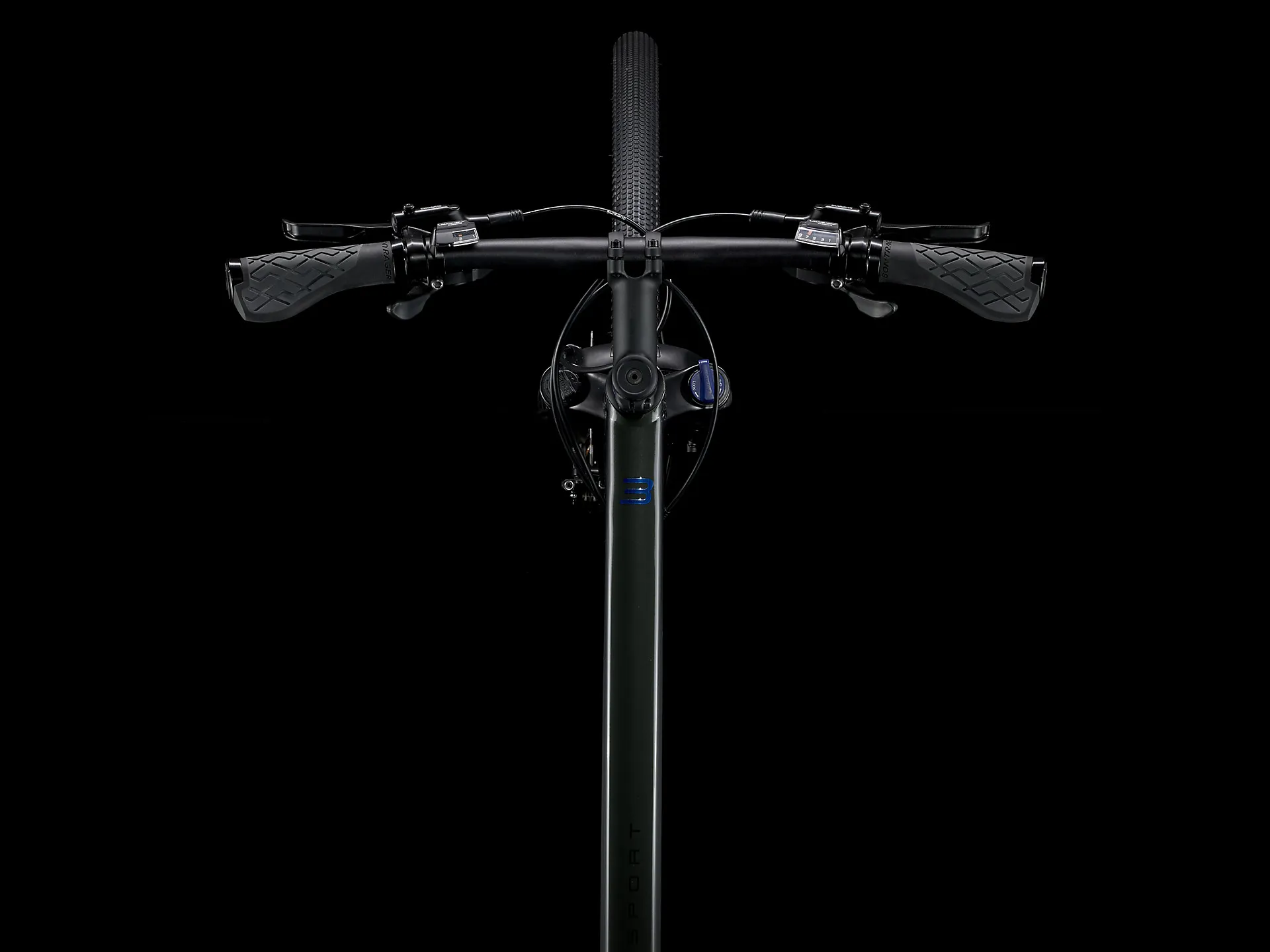 Trek Dual Sport 3 Hybrid Bike 2021 in Lithium Grey