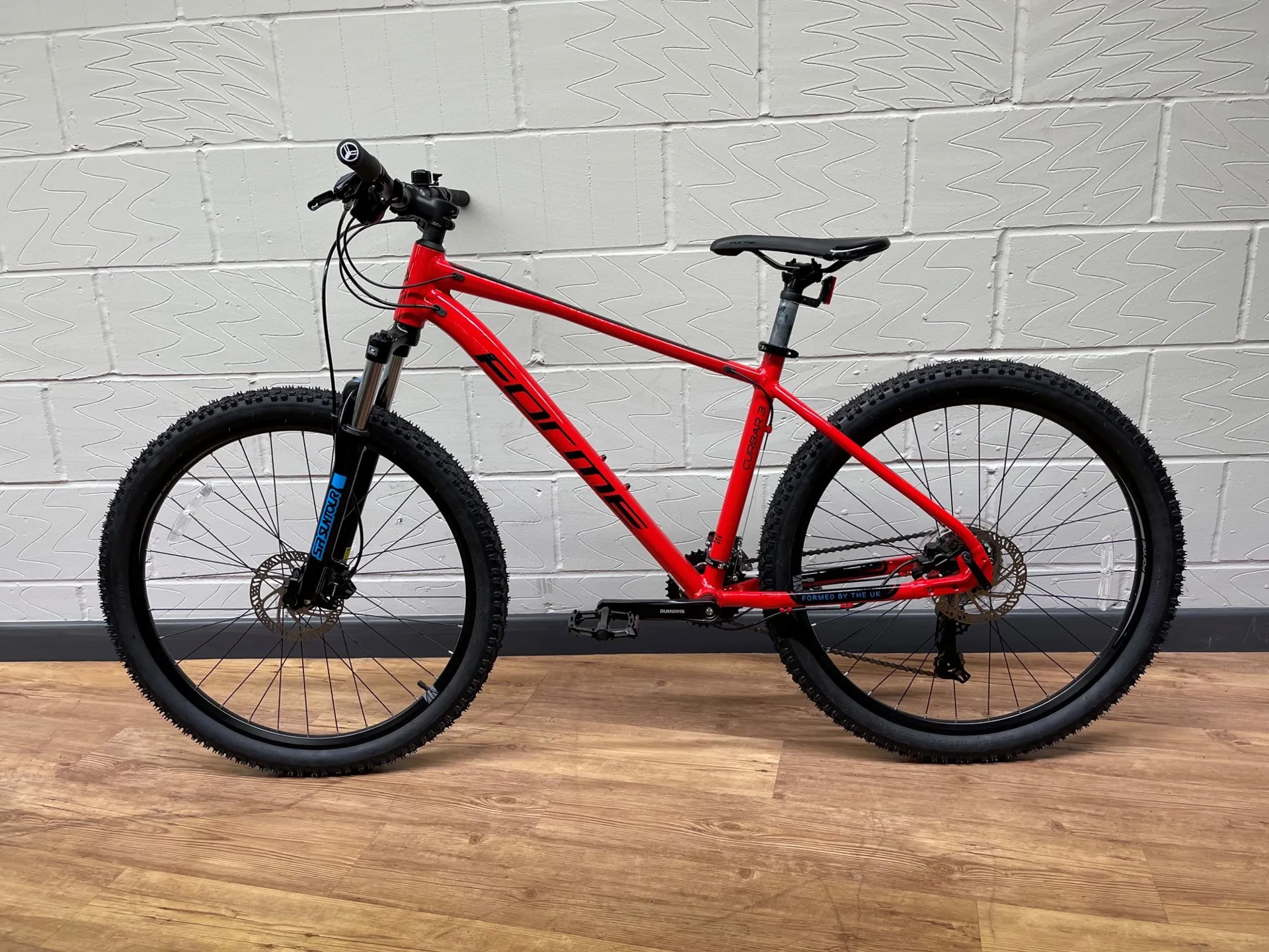 EX-Display Forme Curbar 3 17.5 inch Hardtail Mountain Bike 2021 in Red
