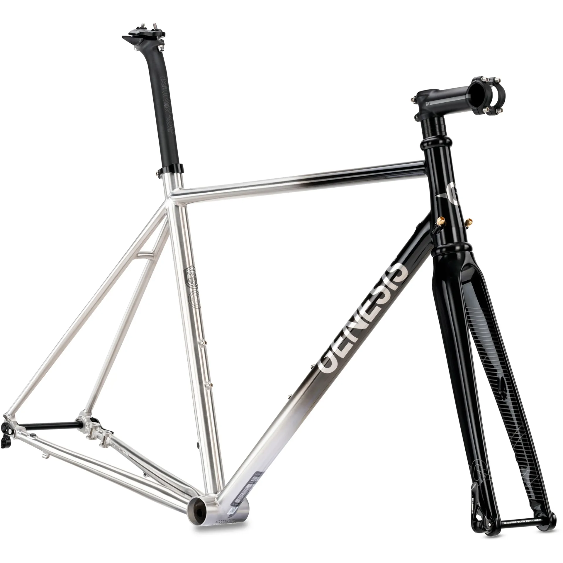 Genesis Volare 931 Disc Steel Road Bike Frameset 2021 in Red