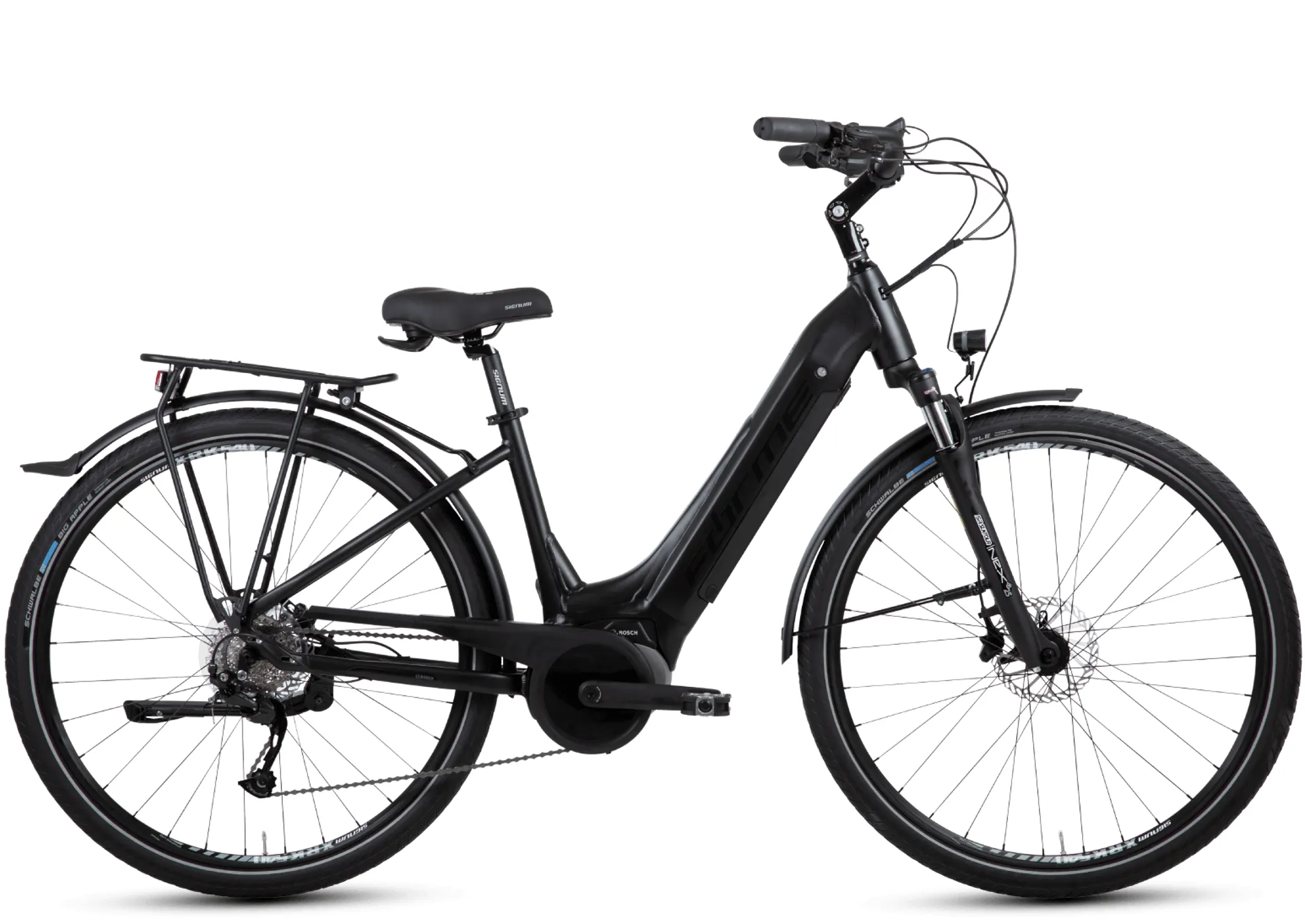 Forme Morley 1E Electric Hybrid Bike 2023 in Black
