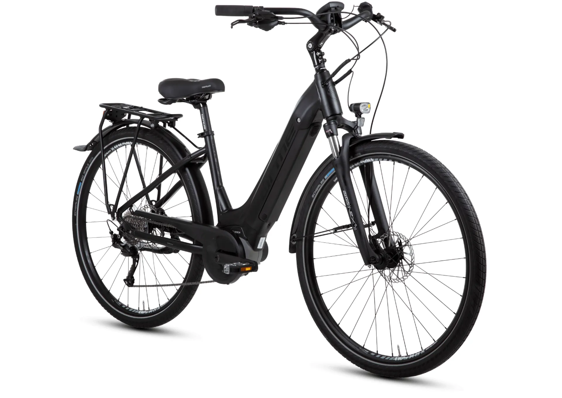 Forme Morley 1E Electric Hybrid Bike 2023 in Black