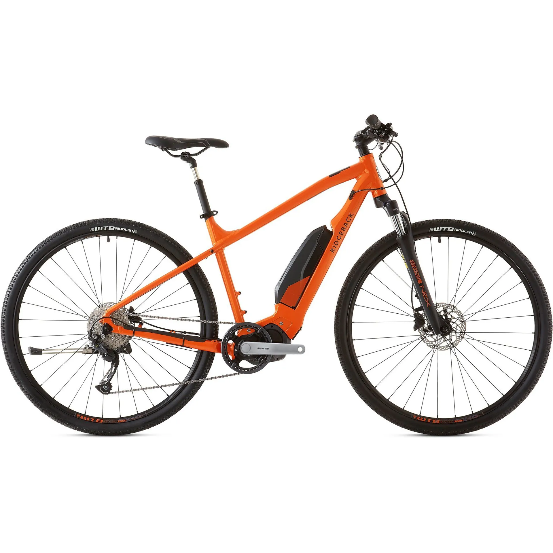 Ridgeback X2 Electric Mens Hybrid Bike 2021 in Orange