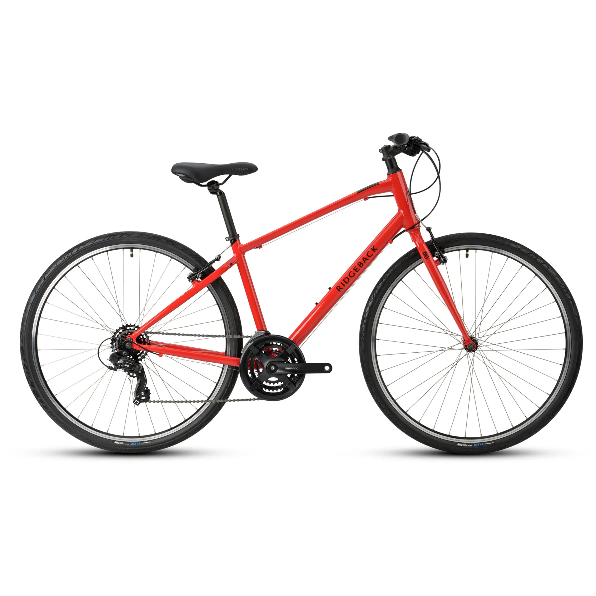 Ridgeback Motion Hybrid Bike 2022 in Red