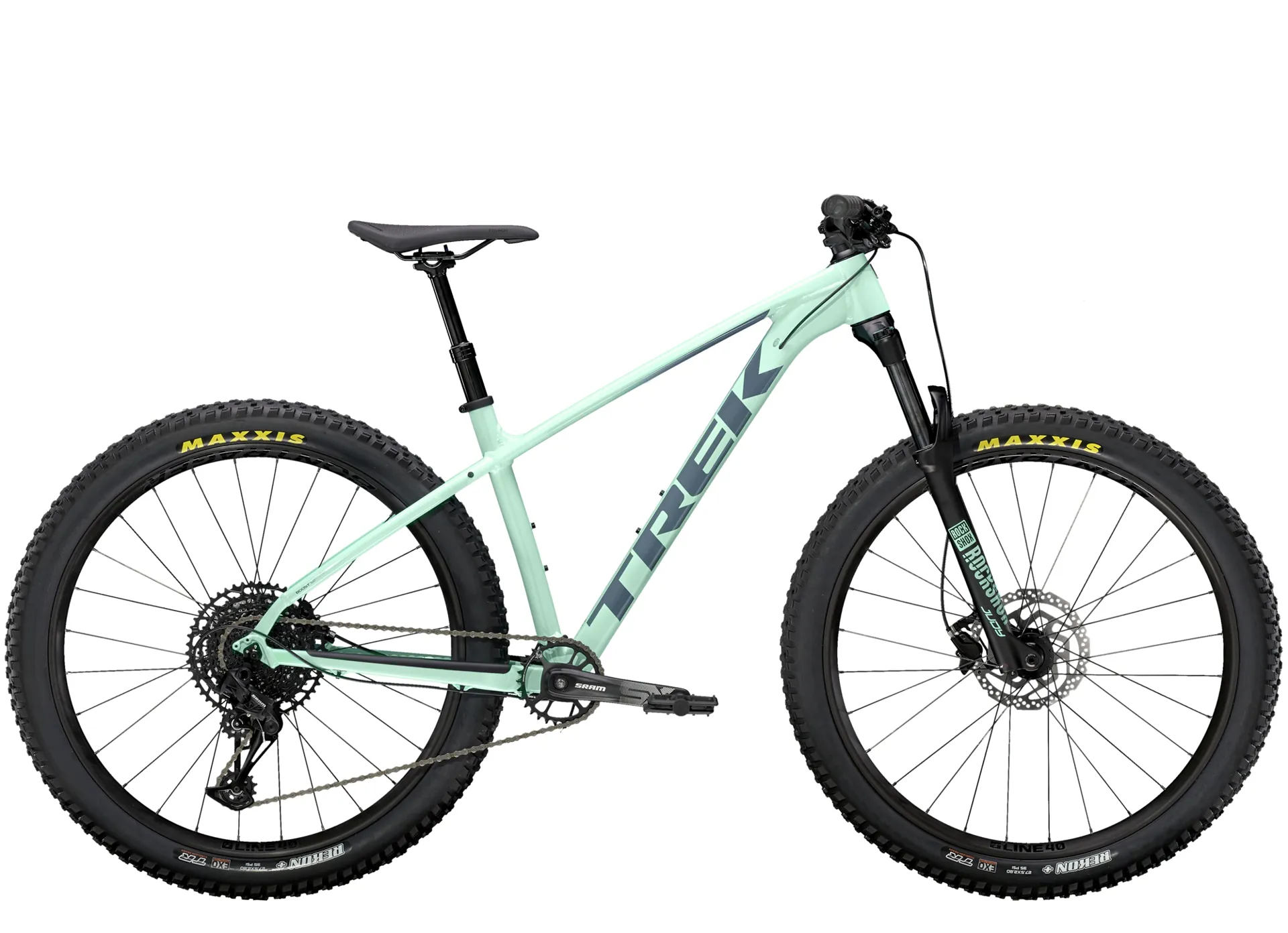 Trek Roscoe 7 Hardtail Mountain Bike 2021 in Aloha Green