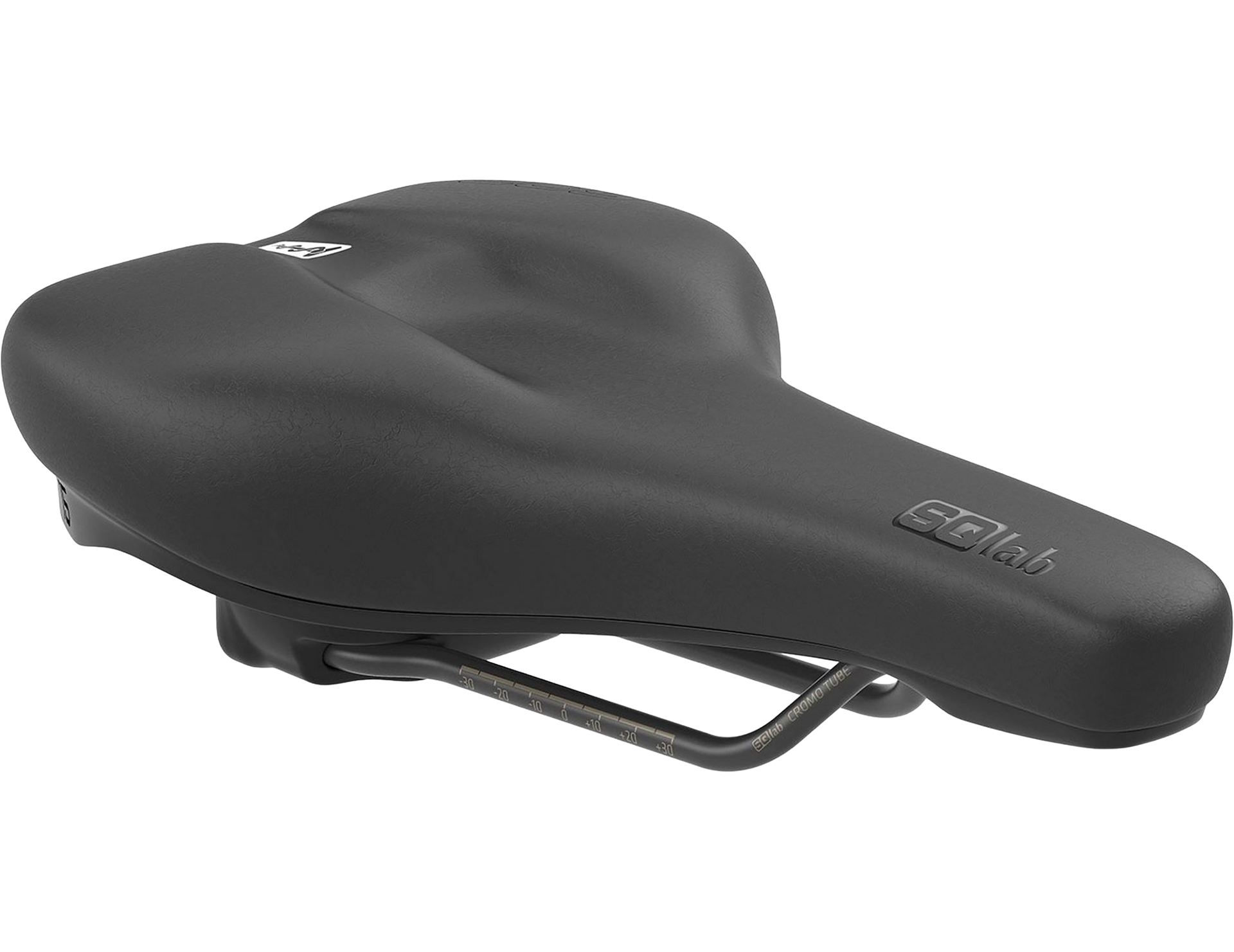 SQlab 602 M-D Active 2.1 Trekking Saddle in Black