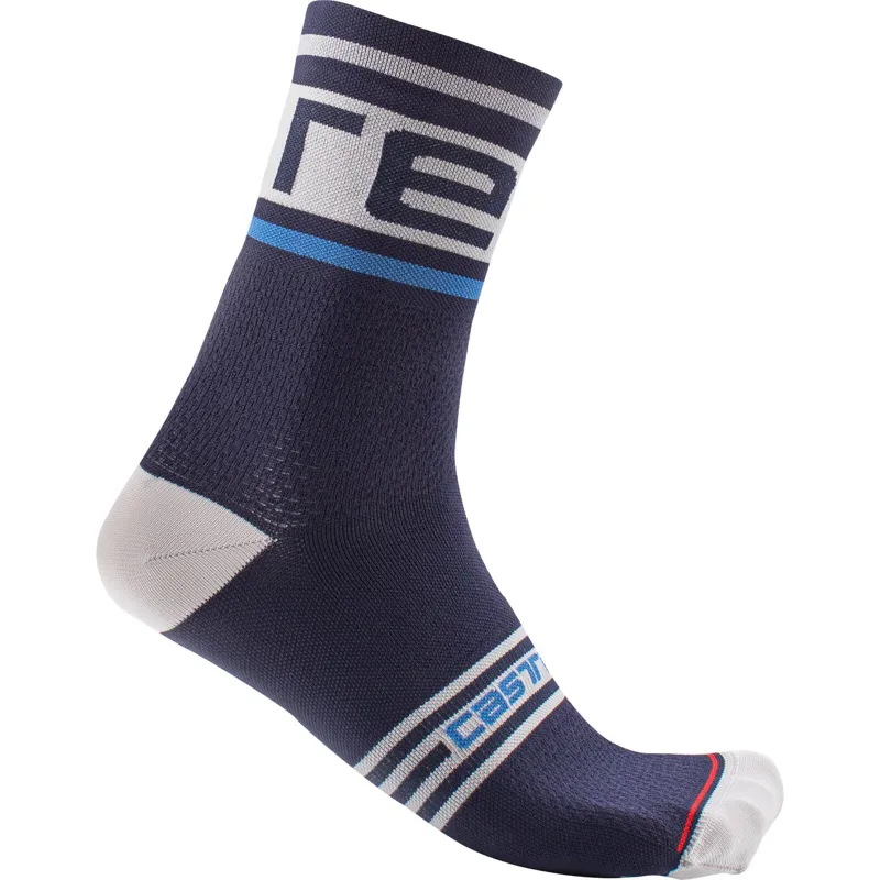Castelli Prologo 15 Socks in Belgian Blue