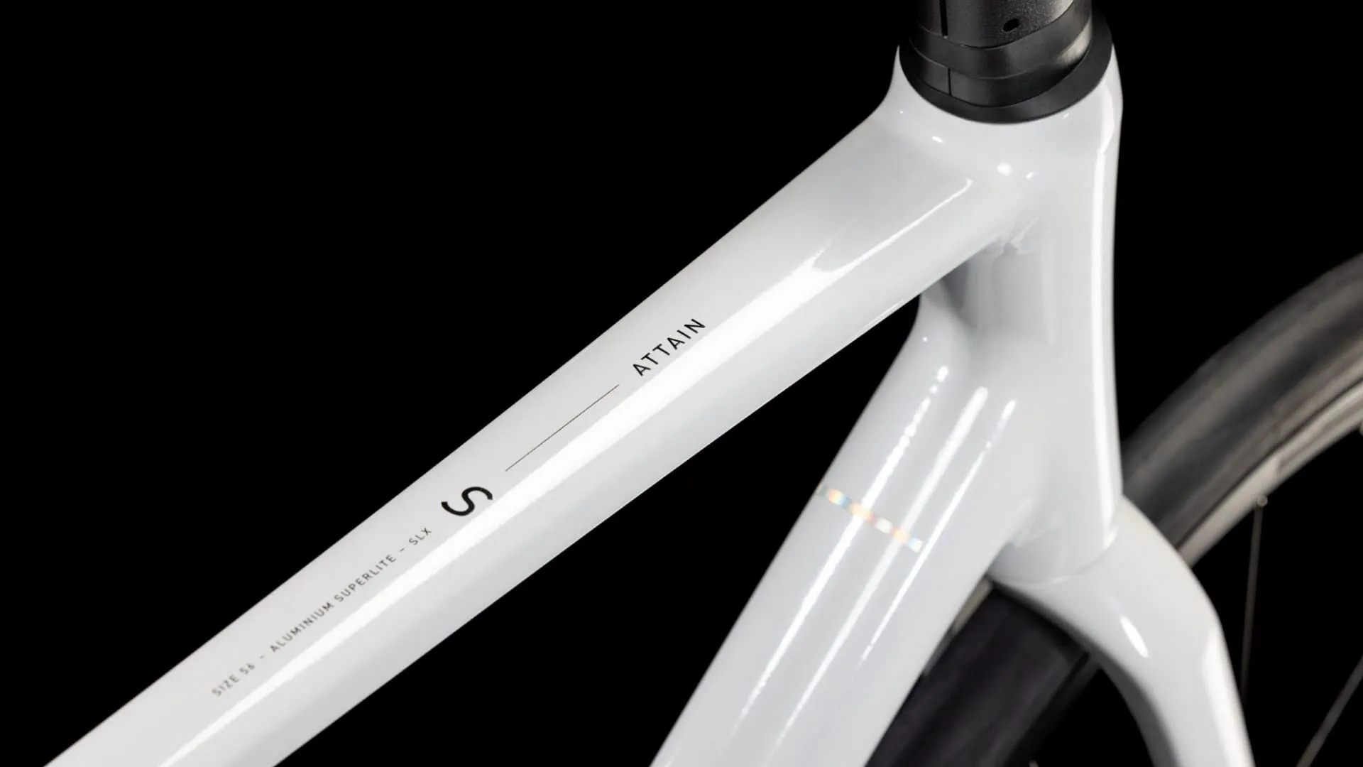Cube Attain SLX Road Bike 2025 in Cotton/Grey
