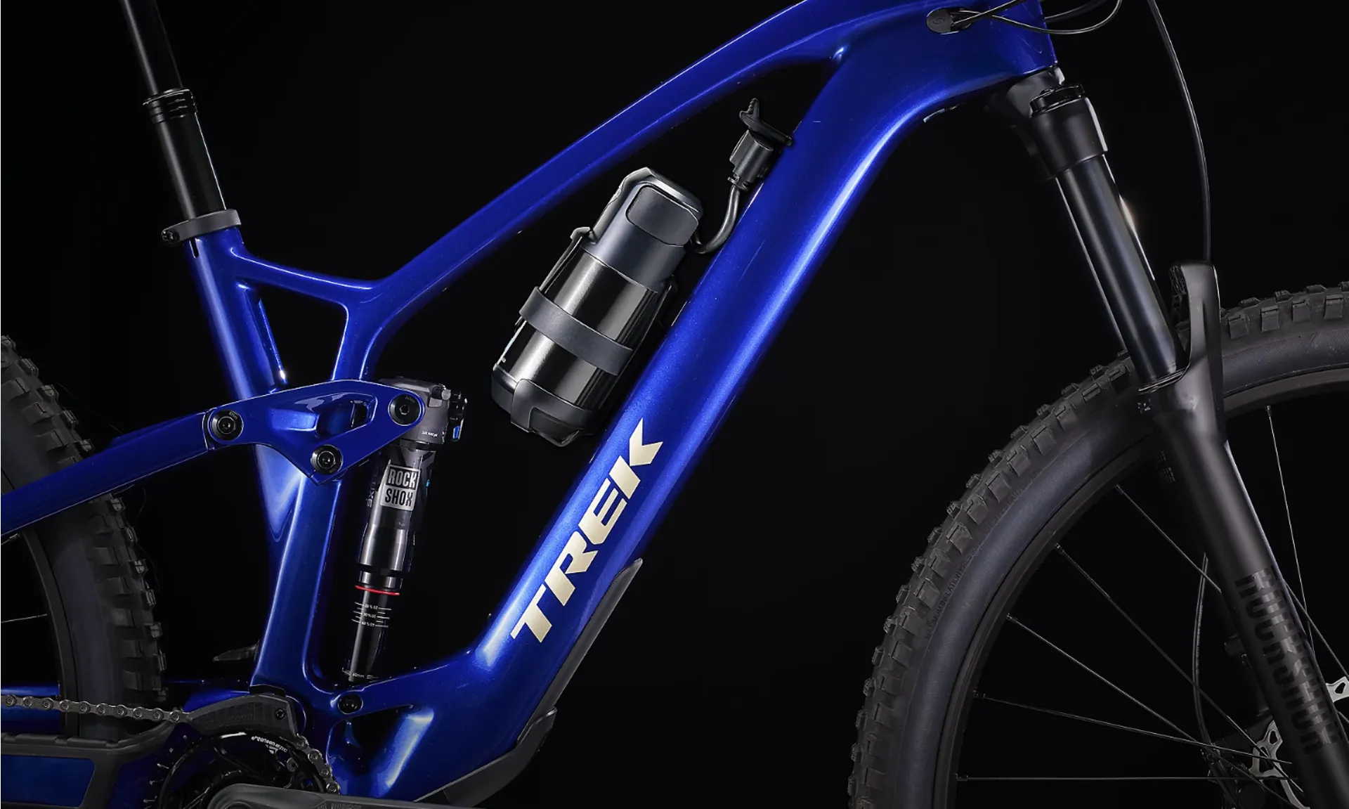 Trek Fuel EXe 9.5 Deore Electric Mountain Bike 2025 in Hex Blue