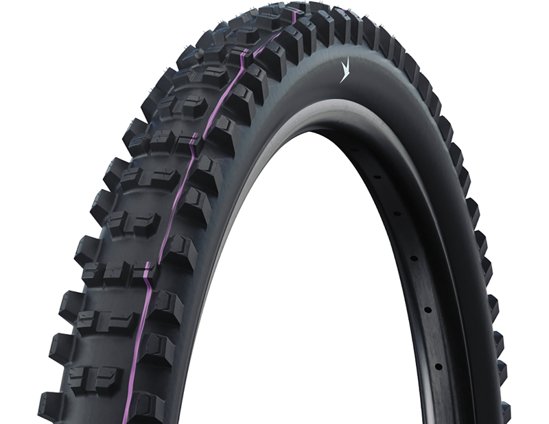 Schwalbe Shredda Rear Radial Gravity Pro Evo TLR Tyre 27.5x2.50 in Black