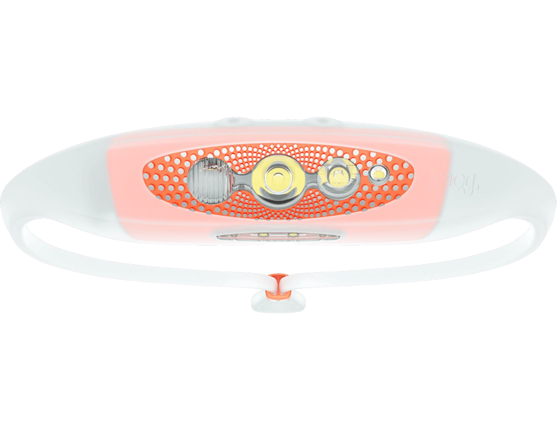 Knog Bilby Run 400 Head Torch in Coral