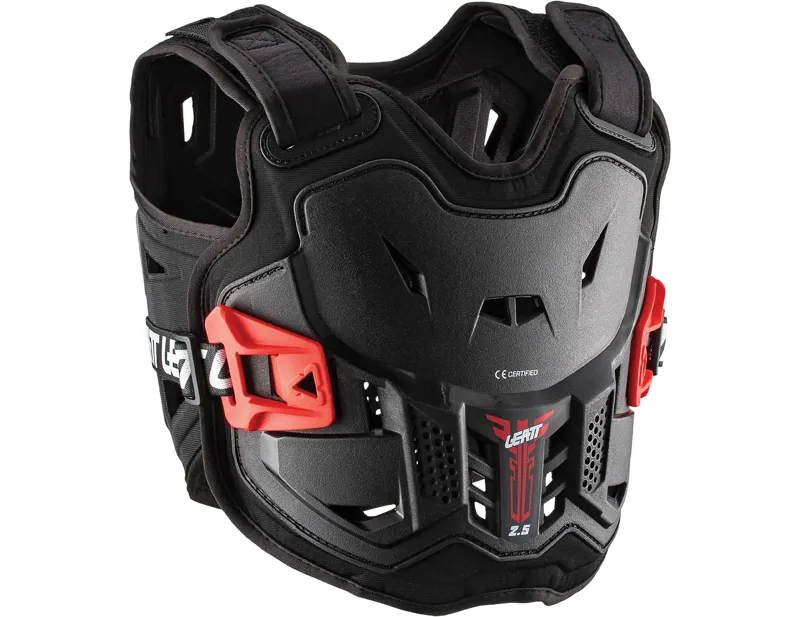 Leatt Mini Chest Protector 2.5 110-134cm in Black/Red