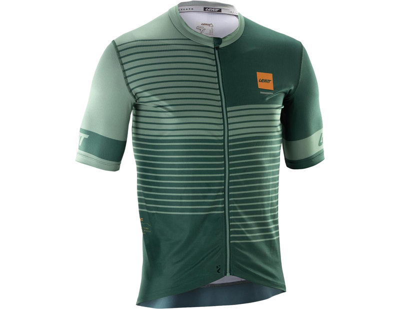 Leatt Endurance 3.0 Long Sleeve Mountain Bike Jersey in Spruce Green