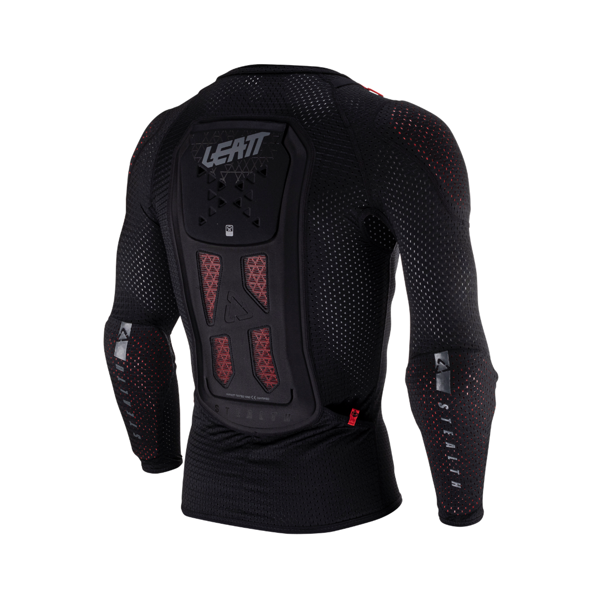 Leatt ReaFlex Stealth Body Protector in Stealth