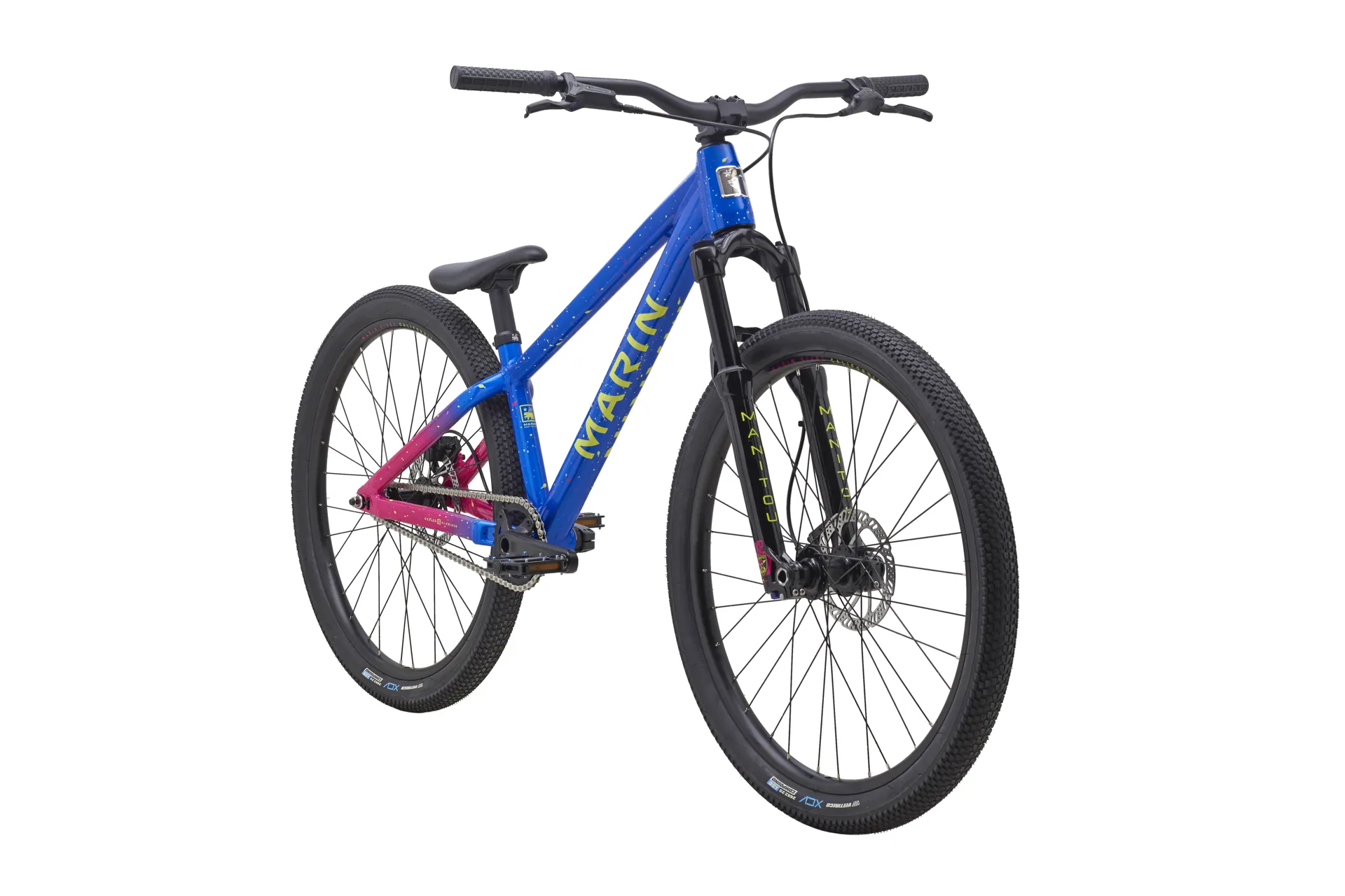Marin Alcatraz Dirt Jump Bike 2024 in Blue and Pink