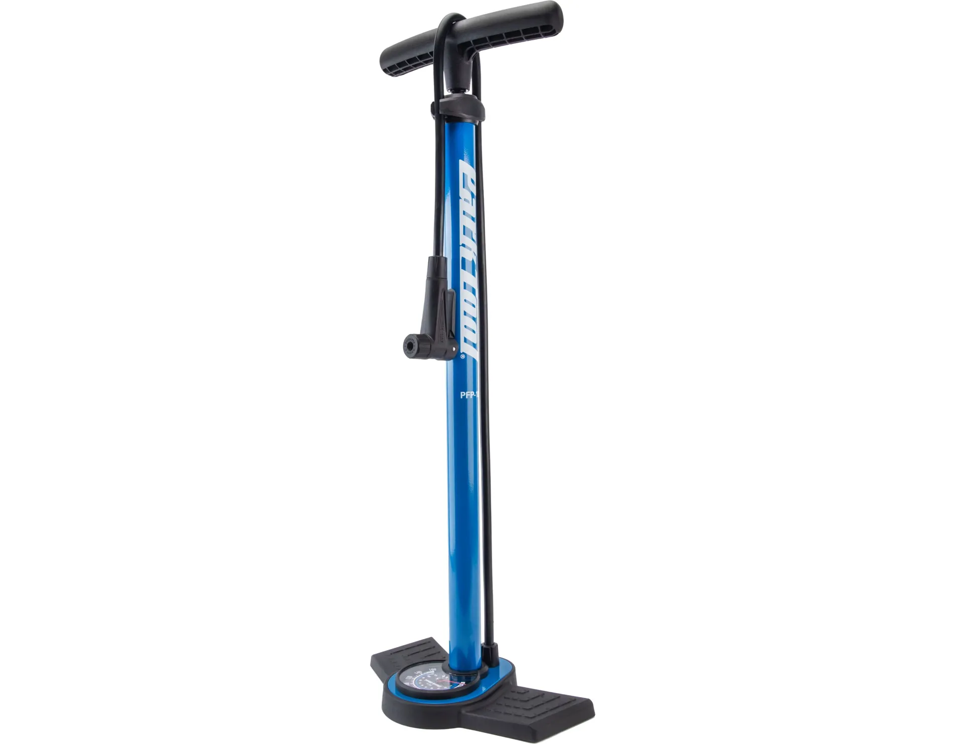 Park Tool PFP-10 Home Mechanic Floor Pump in Blue