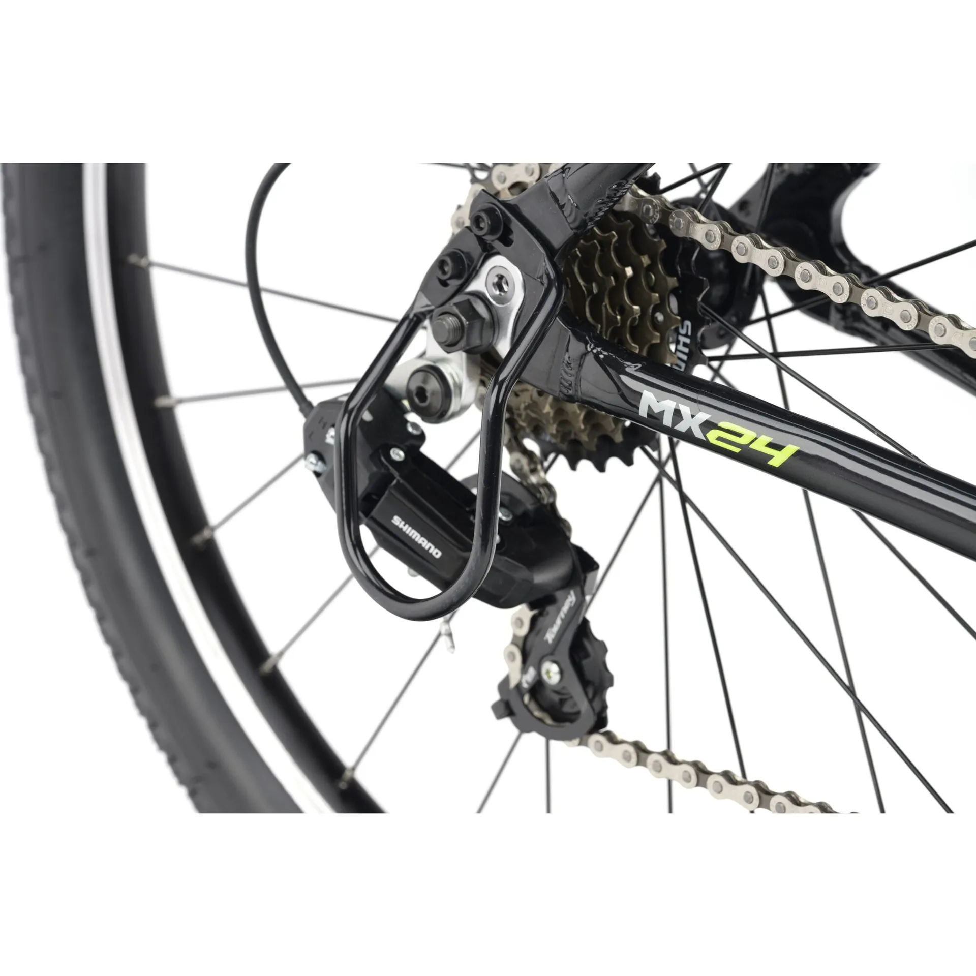 Ridgeback MX24 Kids Bike 2027 in Bolt Black