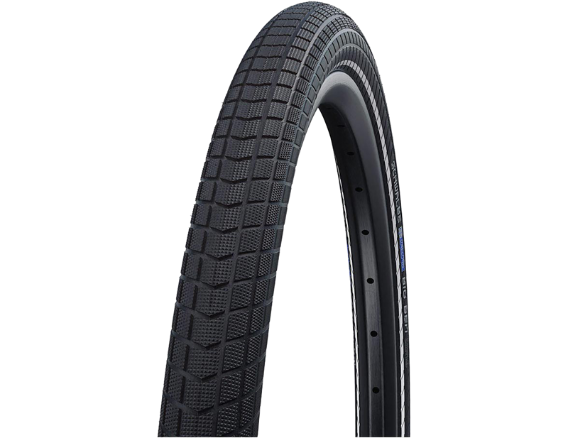 Schwalbe Big Ben Plus DD GreenGuard 27.5x2.15 Tyre in Black/Reflective