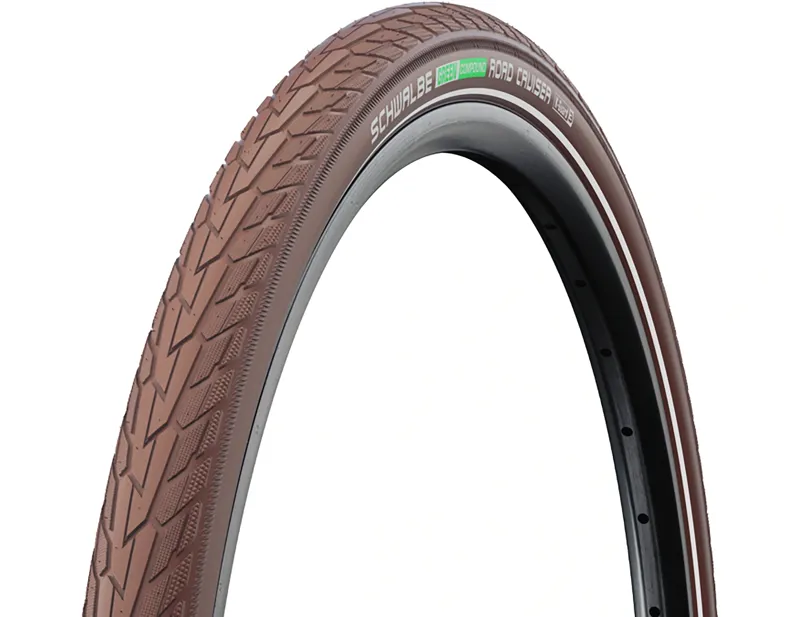 Schwalbe Road Cruiser K-Guard Tyre 700x40c in Coffee
