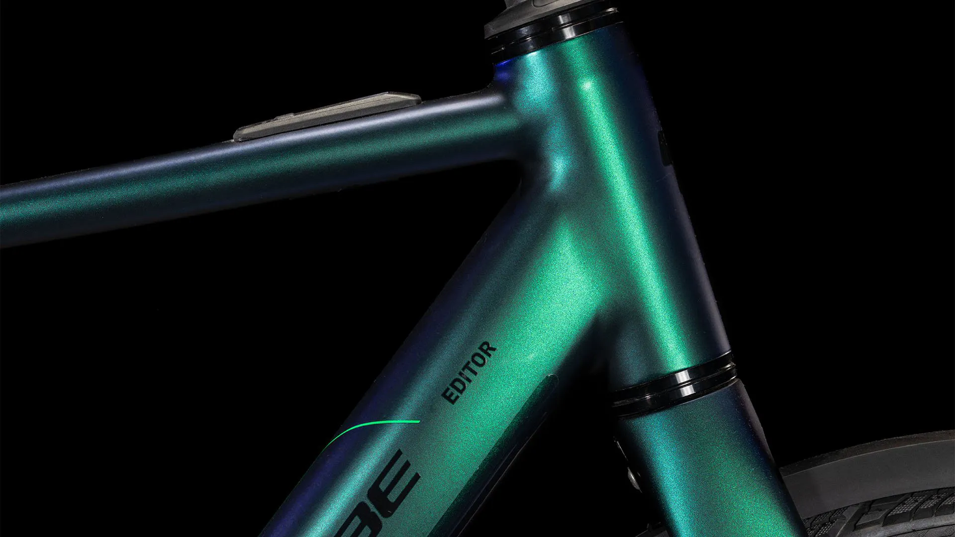 Cube Editor Hybrid SLT FE 400x Electric Hybrid Bike 2025 in Goblin/Glossy