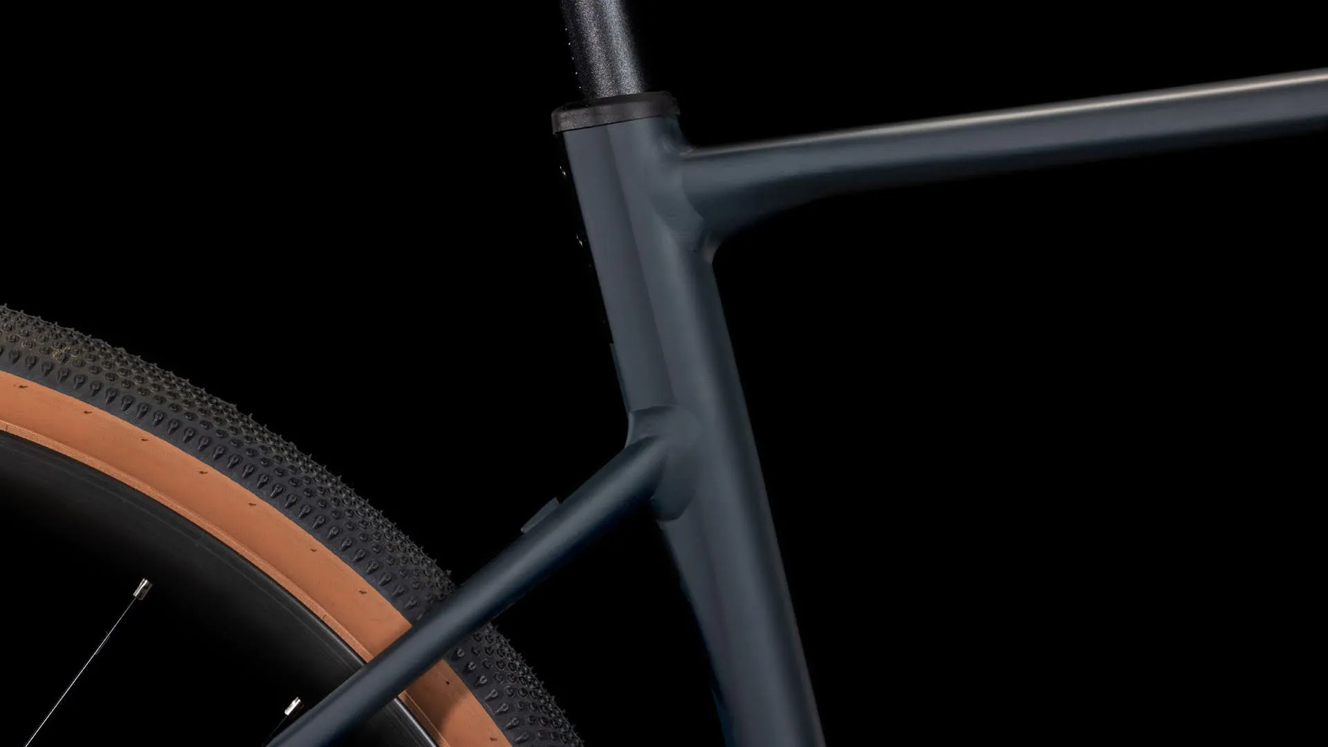 Cube Nuroad Pro Gravel Road Bike 2025 in Night/Black