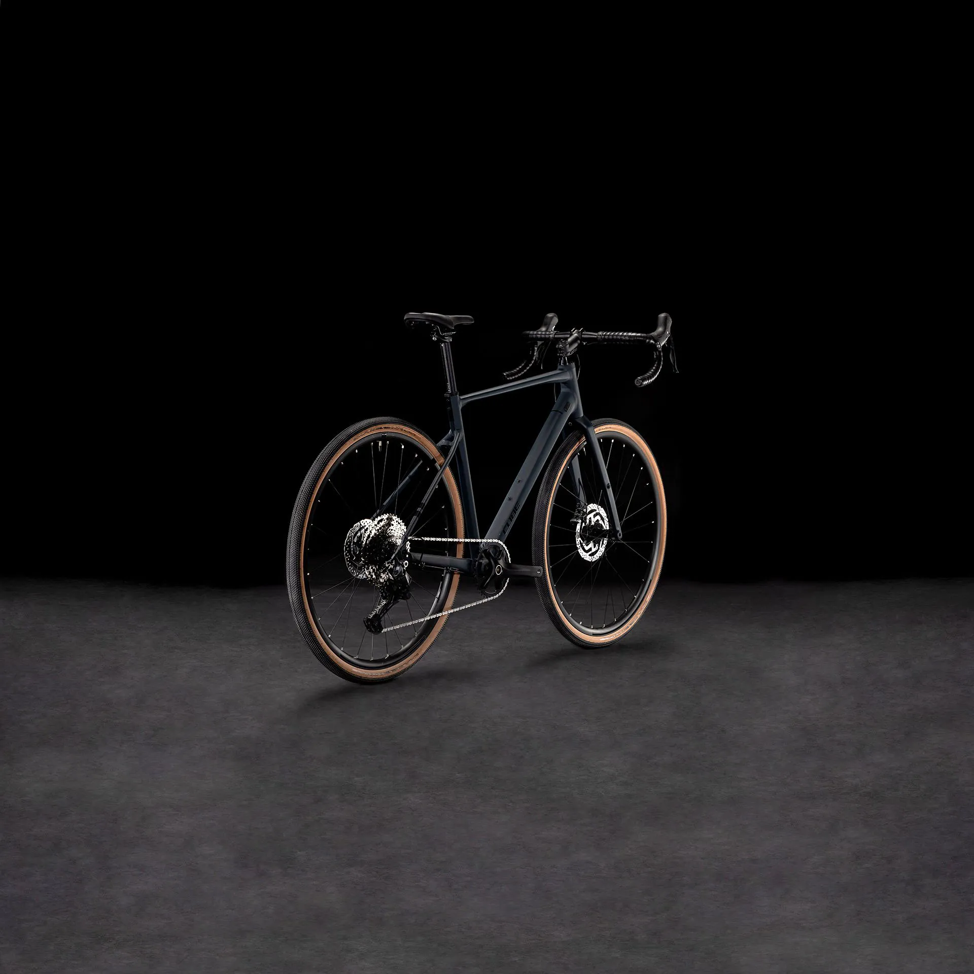 Cube Nuroad Pro Gravel Road Bike 2025 in Night/Black