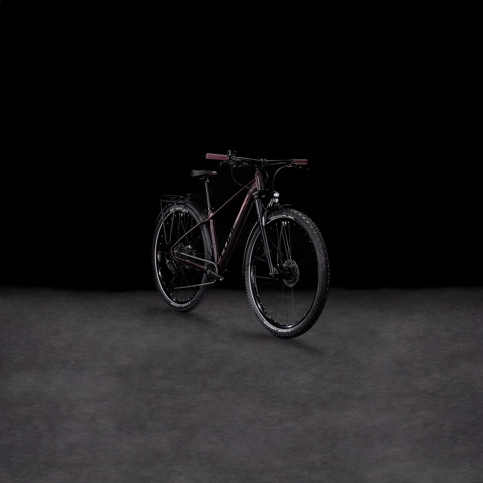 Cube Aim Slx Allroad Hardtail Mountain Bike 2025 in Orbit red black