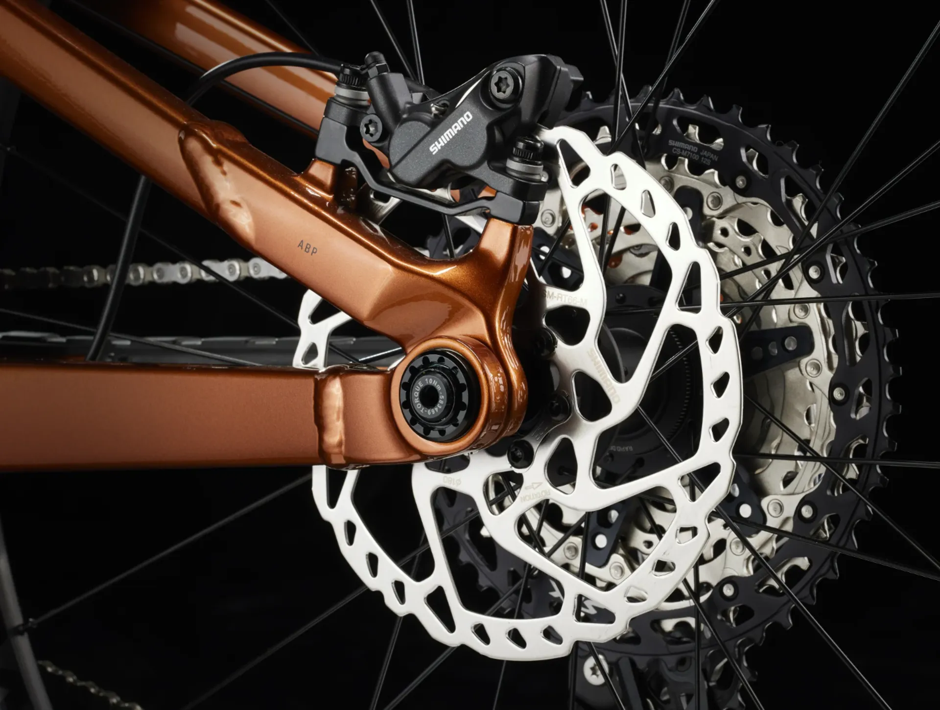 Trek Top Fuel 8 XT Full Suspension Mountain Bike 2024 Pennyflake