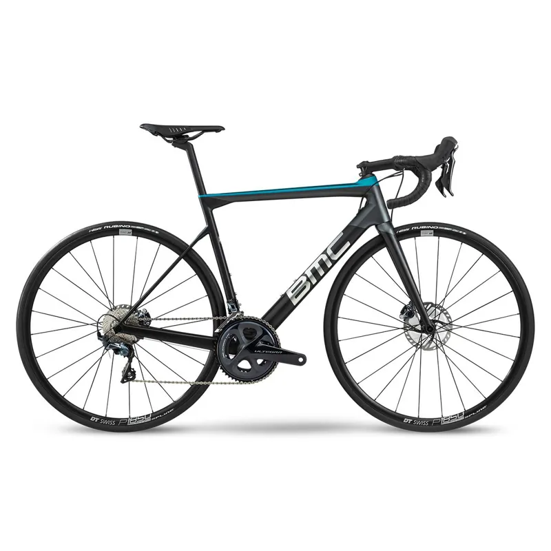 BMC Teammachine SLR02 Disc Three Unisex Road Bike in Black Blue